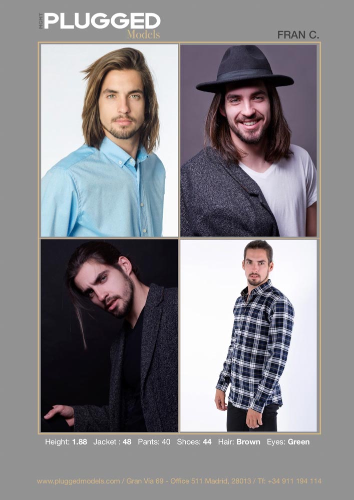 Fran C. male model - Plugged Models Management