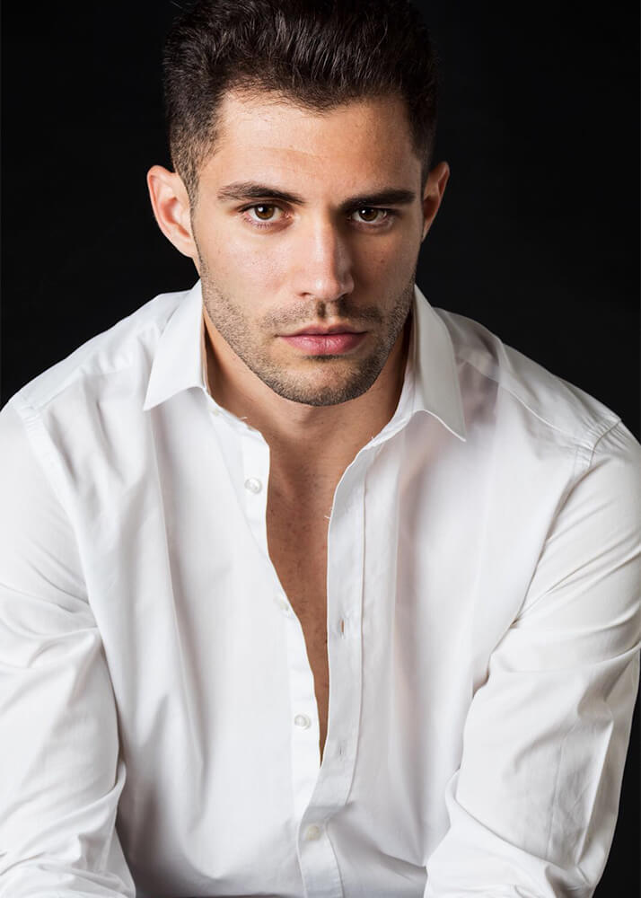 Raúl E. male model - Plugged Models Management